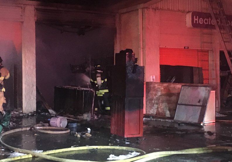 Public Storage Fire Causes $170,000 In Damages - Auburn Examiner