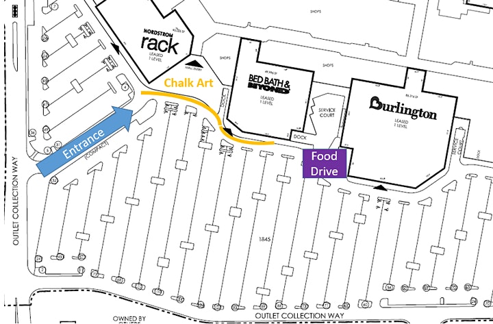 Chalk the Lot and Food Drive Event at The Outlet Collection - Auburn ...