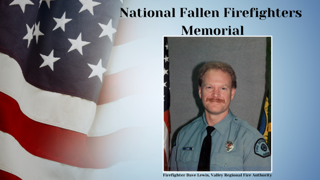 VRFA Firefighter Dave Lewis to be Honored at the National Fallen ...