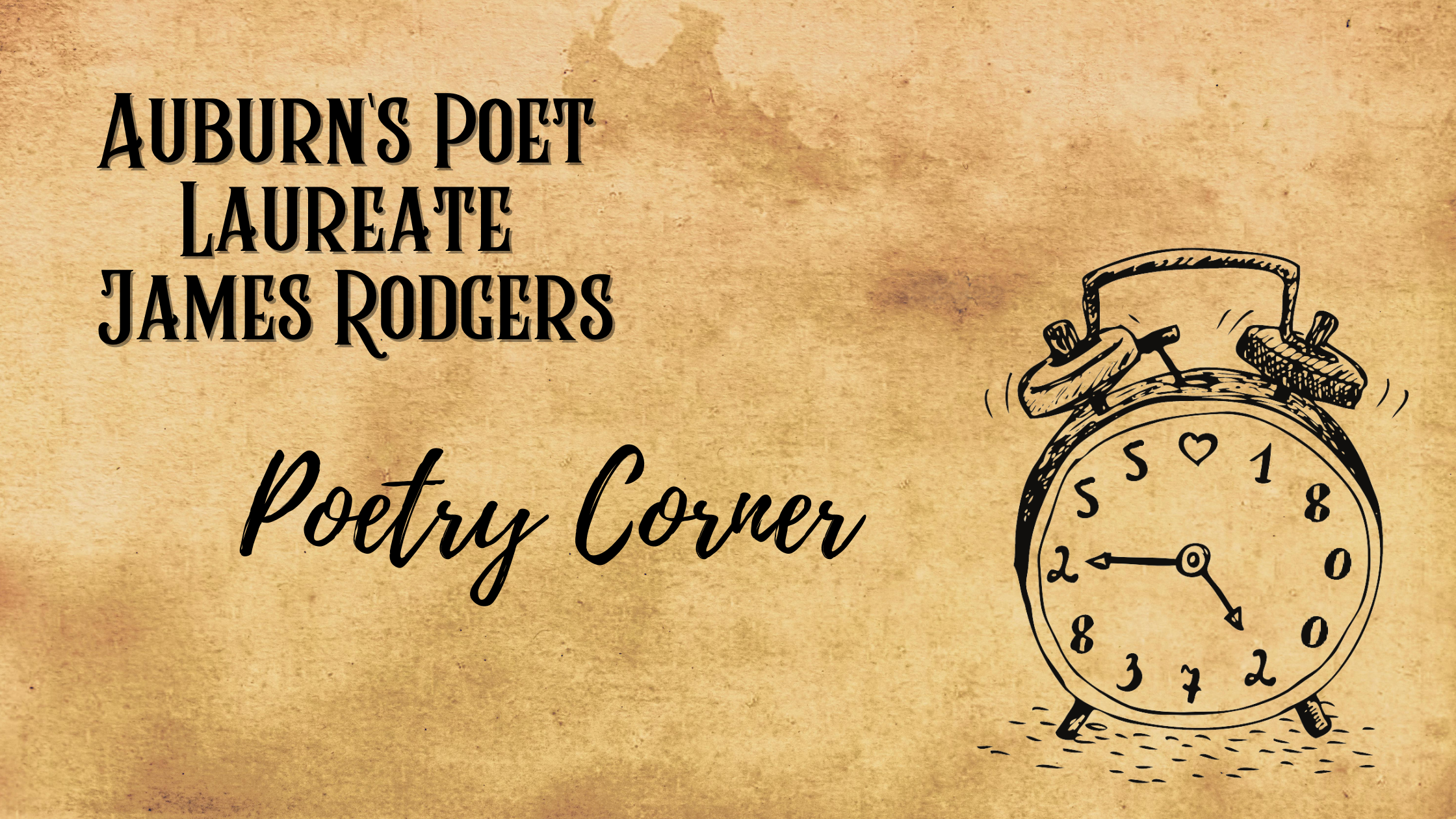 Poetry Corner: It's Time - Auburn Examiner