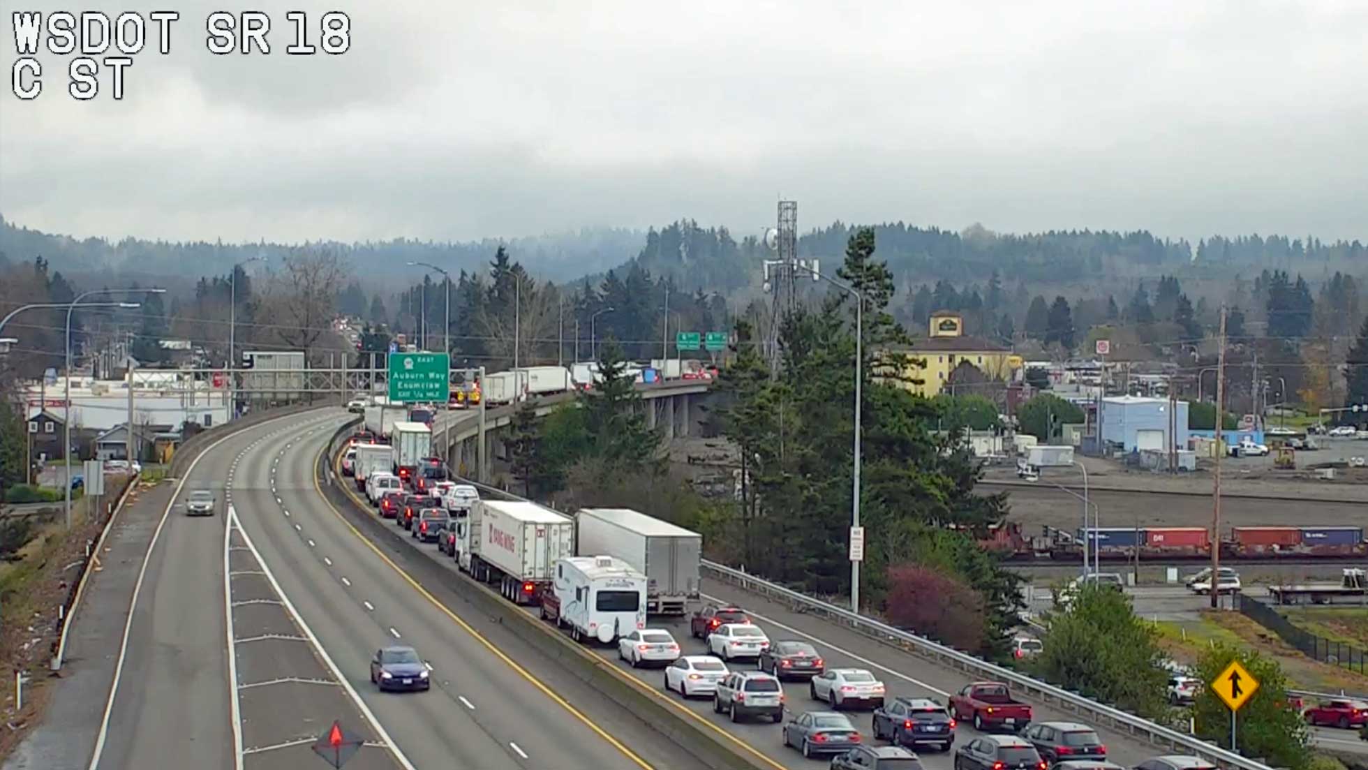 UPDATE: Eastbound SR 18 just east of SR 164 in Auburn has re-opened after collision - Auburn ...